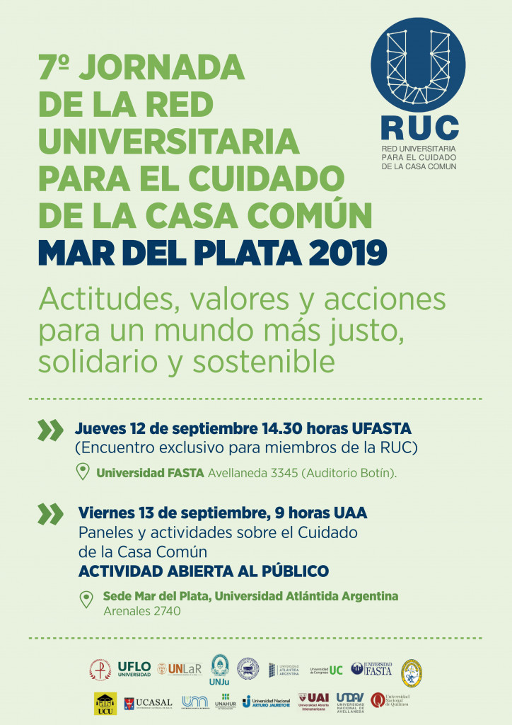 La Universidad Fasta será sede de la Séptima Jornada de la RUC - UFASTA ...