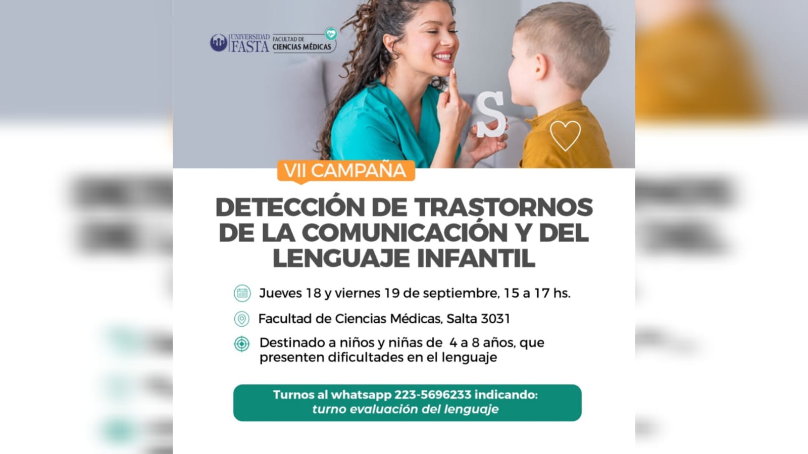 Se realizará la séptima Campaña de Detección de Trastornos de la Comunicación y del Lenguaje ...